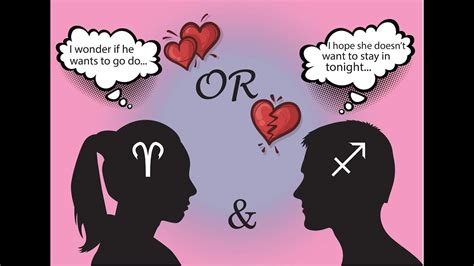 Love Talk Aries Woman Sagittarius Man YouTube
