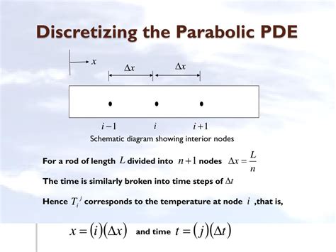 PPT Parabolic Partial Differential Equations PowerPoint Presentation