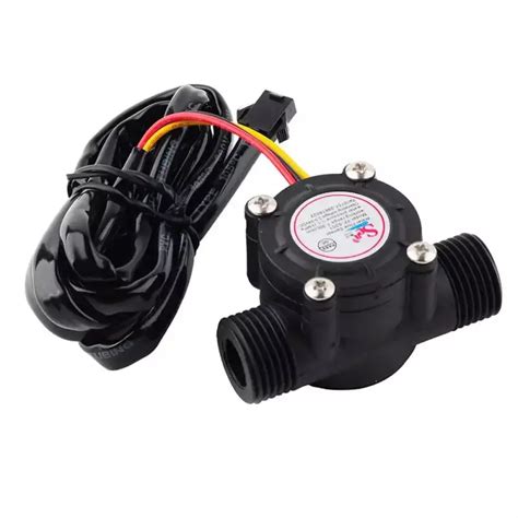 RCmall YF S 유량 센서 유량계 홀 모듈 물 제어 L min G PCs IoT 장치