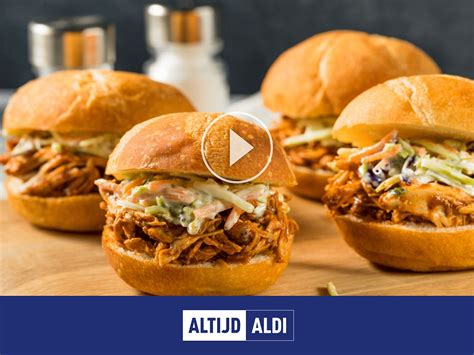 Zelf Pulled Chicken Maken In 5 Stappen Altijd Aldi