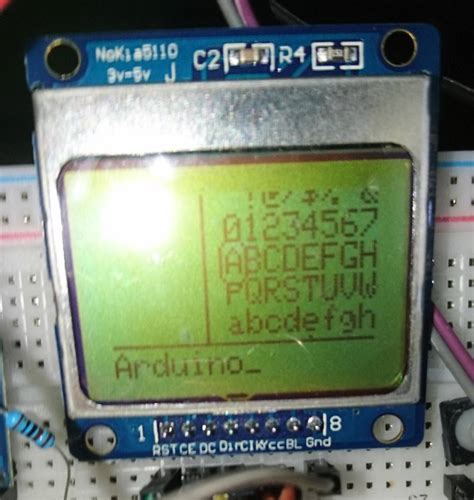 Arduino Gui Keyboard Using Lcd 5110 ~ Ilmu Komputer