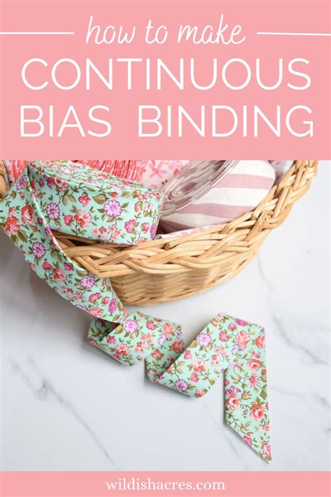 How To Make Continuous Bias Binding For A Quilt Bias Binding Quilt Binding Fabric Markers
