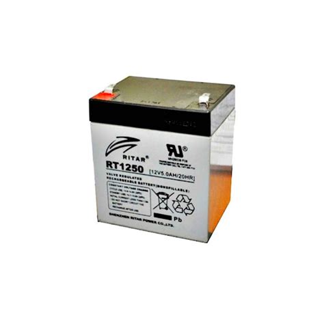 Bateria 12v 5ah Ritar Rt 1250 Nes