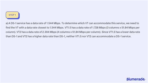 Solvedto Accommodate Lower Data Rates Than Sts 1 Sonet Has A System