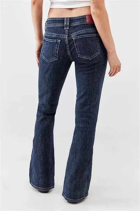 Bdg Brooke Low Rise Bootcut Flare Indigo Jeans Urban Outfitters Uk
