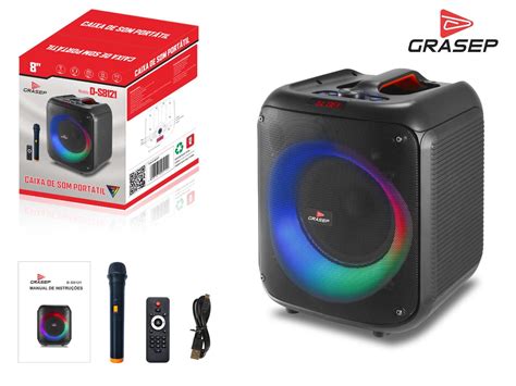 Comprar Caixa De Som Bluetooth Grasep Ds8121 Maxtill Atacado De