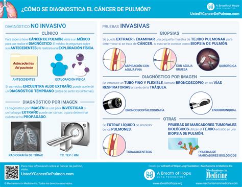 ¿Cómo se diagnostica el cáncer de pulmón?