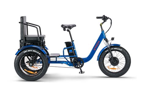 ZT 80C ZTECH Elektromos Tricikli 20 250W 48V 13Ah és 1