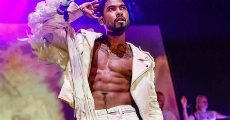 Miguel Performs With Hooks In His Back During Album Preview News Bet