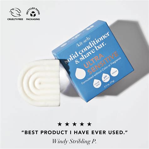 Ultra Sensitive Conditioner And Shave Bar Kitsch