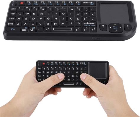 2 4ghz Touchpad Keyboard Super Thinandlightweight Rechargeable Ultra Mini Thin Usb Backlit
