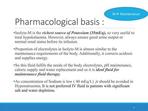 Isolyte And Preperations Pptx