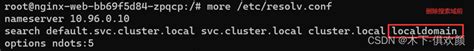 在k8s中通过coredns进行域名解析的其中三种方法 kubernetesanddocker csdn专栏
