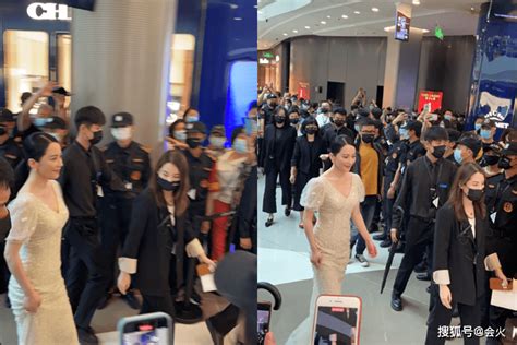 50岁俞飞鸿商演罕露面！穿薄纱半透明长裙，身材丰腴皮肤白似少女才女知性容颜