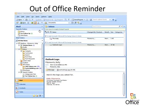 Microsoft Outlook 2007 Ppt Email Internet