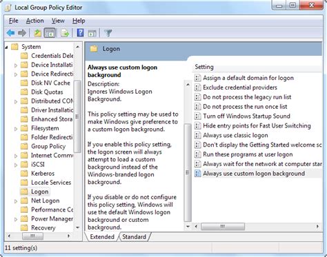 How To Set A Custom Logon Screen Background On Windows 7 8 Or 10
