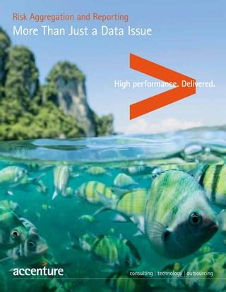 Risk Aggregation And Reporting More Than Just A Data Issue Pdf