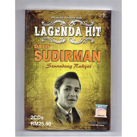 Dato Sudirman Lagenda Hit Senandung Rakyat 2 Cd Shopee Malaysia