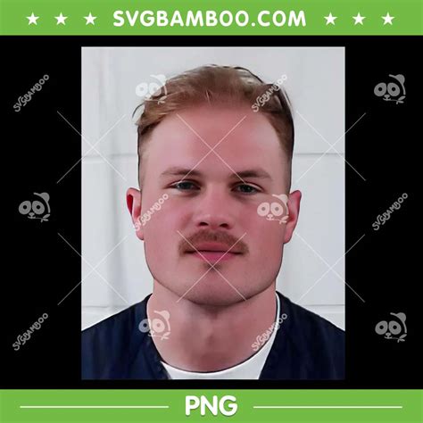 Zach Bryan Mugshot Png