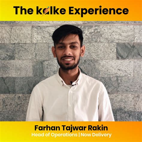 Cynthia Majumder On Linkedin The Kalke Experience Farhan Tajwar Rakin