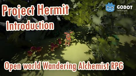 Project Hermit Devlog 1 Wandering Alchemist Rpg Godot 4 Youtube