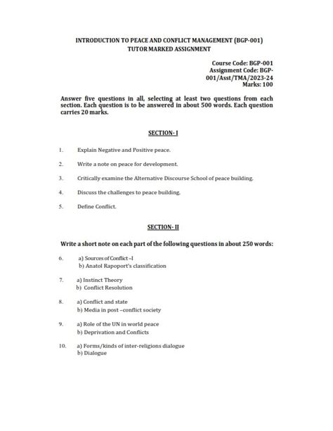 IGNOU BGP Solved Assignment English Medium IGNOU Solved Assignment