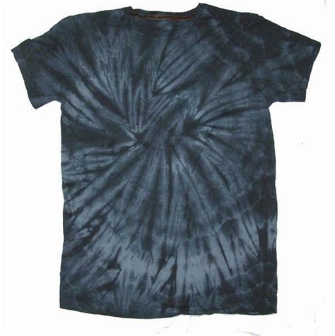 Petite Black Spider Tye Dyed Tee Shirt Unisex Large Hippie Tie Dye Pet