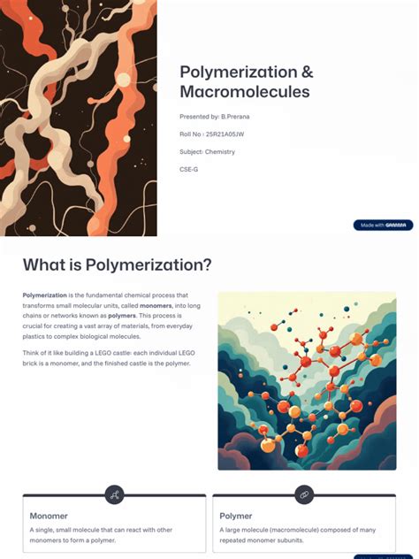 Polymerization And Macromolecules Pdf