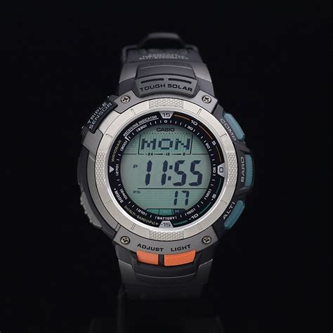 【未使用に近い】超美品 Casio カシオ プロトレック トリプルセンサー Prw 1000j 1jr 樹脂・ss メンズ 電波ソーラー 定価