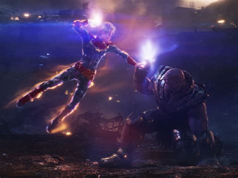 Captain Marvel Vs Thanos Captain Marvel Thanos Marvel Marvel