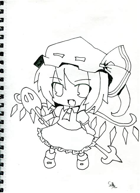Touhou Chibi Flandre By Sebbescarlet On Deviantart