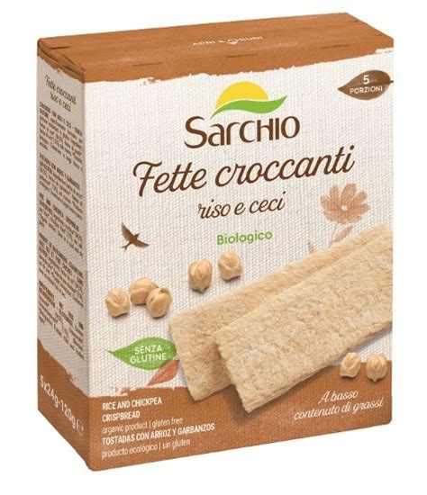Fette Croccanti Riso E Ceci Senza Glutine Sarchio Sarchio