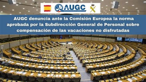 AUGC denuncia ante la Comisión Europea la norma aprobada por la