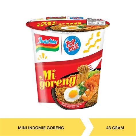 Jual Pop Mie Mini Indomie Goreng 43g Shopee Indonesia