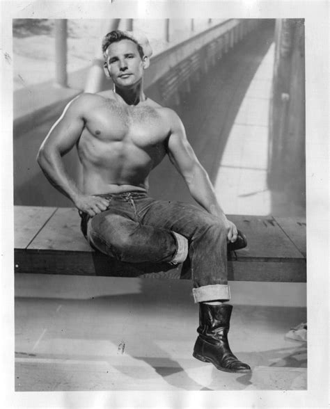 Vintage Male Physique Beefcake Photos Athletic Model Guild Bob Mizer G8