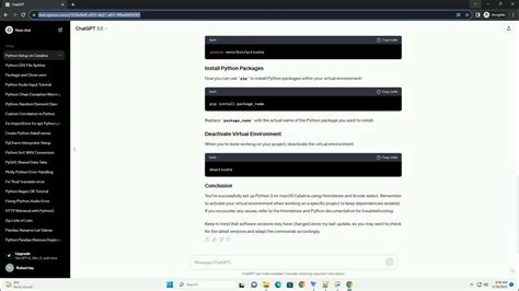 Catalina 10 51 1 Python3 W Brew Or Xcode Select Youtube