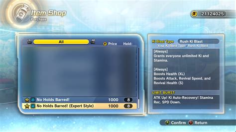 No Holds Barred Custom Super Soul Xenoverse Mods