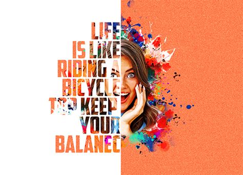 Text Cover Art Photoshop Action On Behance
