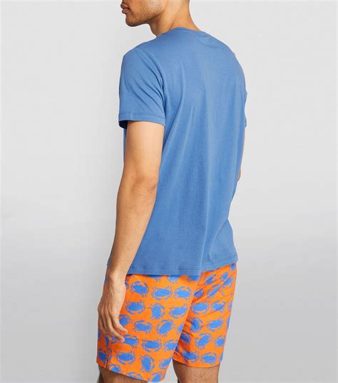 Mens Bluemint Blue Cotton Elvis T Shirt Harrods Uk