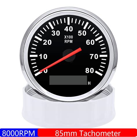 Tachometer 3000rpm Tacho Gauge 85mm Gasoline Diesel Engine Tacho With