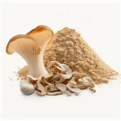 Pan India Off White Brown Spray Dried Button Mushroom Powder Packaging
