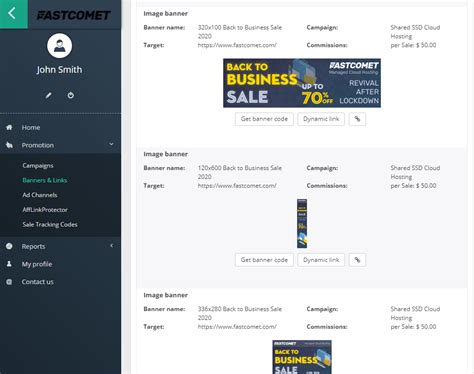 Affiliate Program • Growing Commission — Fastcomet