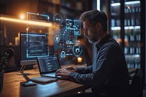 Premium Photo Cyber Security Network Data Protection Concept