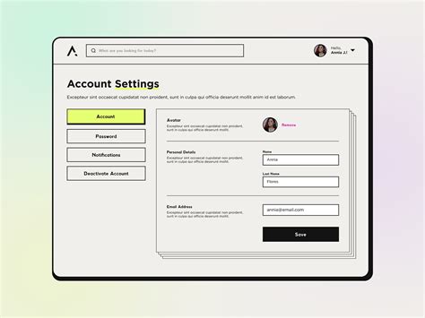 Settings Daily Ui On Behance