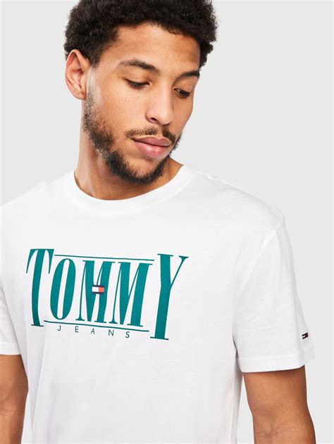 Tommy Hilfiger Classic Essentials T Shirt White Glue Store