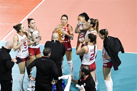 Galatasaray HDI Sigorta Avrupa Ya Veda Etti Voleybolunsesi