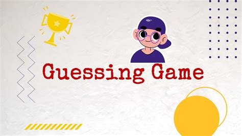 Guessing Game Interactive Powerpoint Template And Google Slides