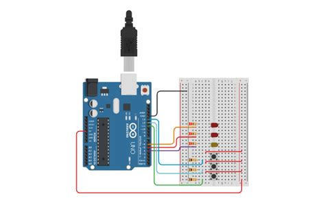 Circuit Design Attiny85 Tinkercad