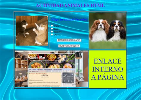 Gastro Blog Programación en HTML