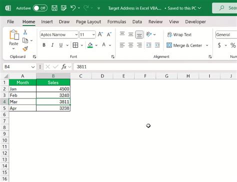 How To Master Target Address In Excel Vba Step By Step Guide